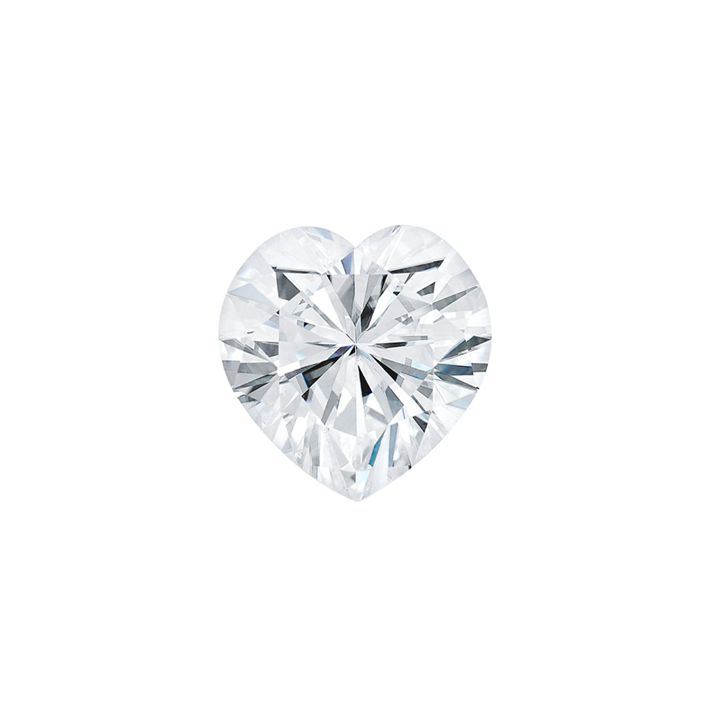 Forever Bright 1.80 CTW DEW Heart Near-Colorless (GH) Color Modified B ...